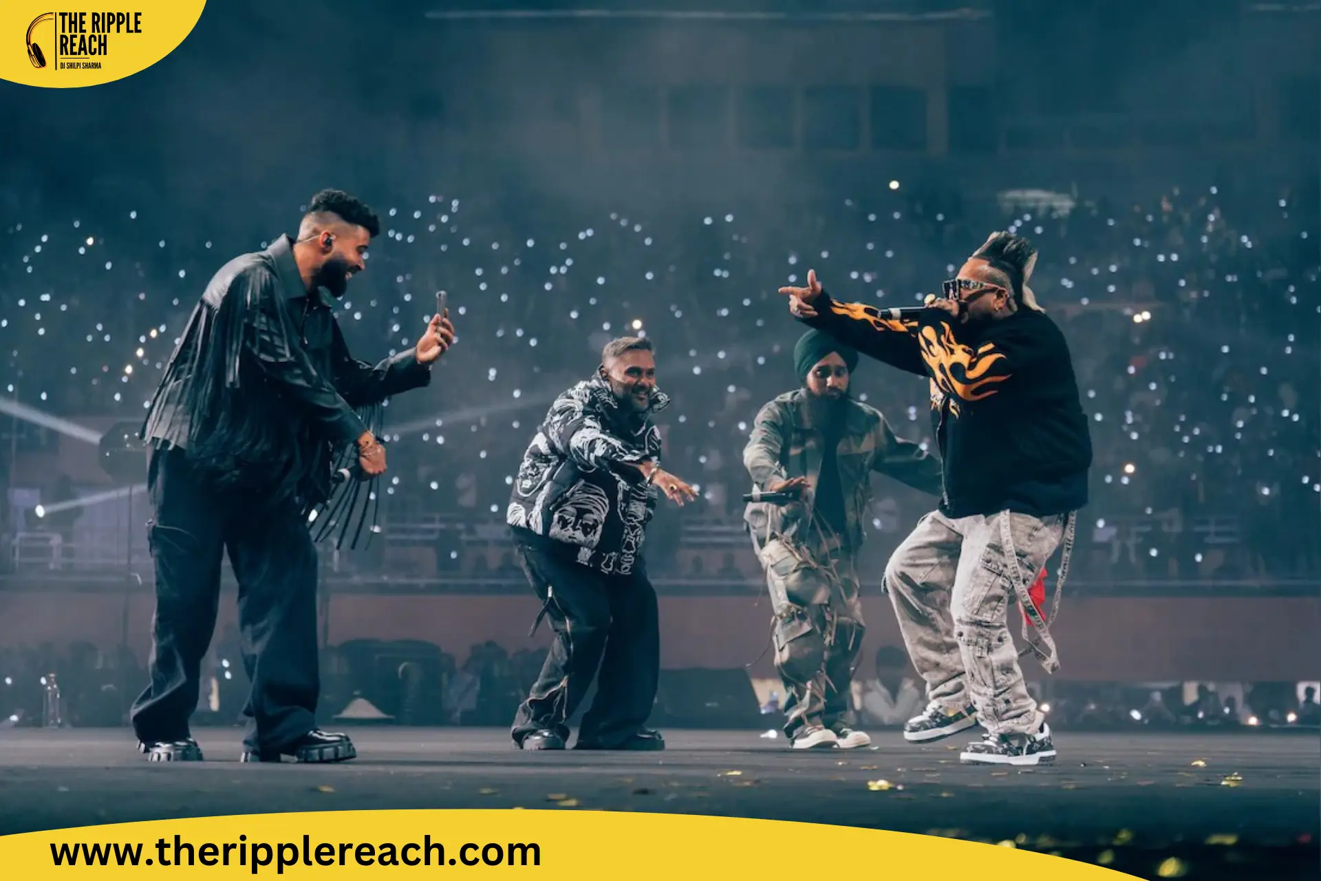 AP Dhillon Delhi Concert: Honey Singh & Jazzy B Join for a Historic ...